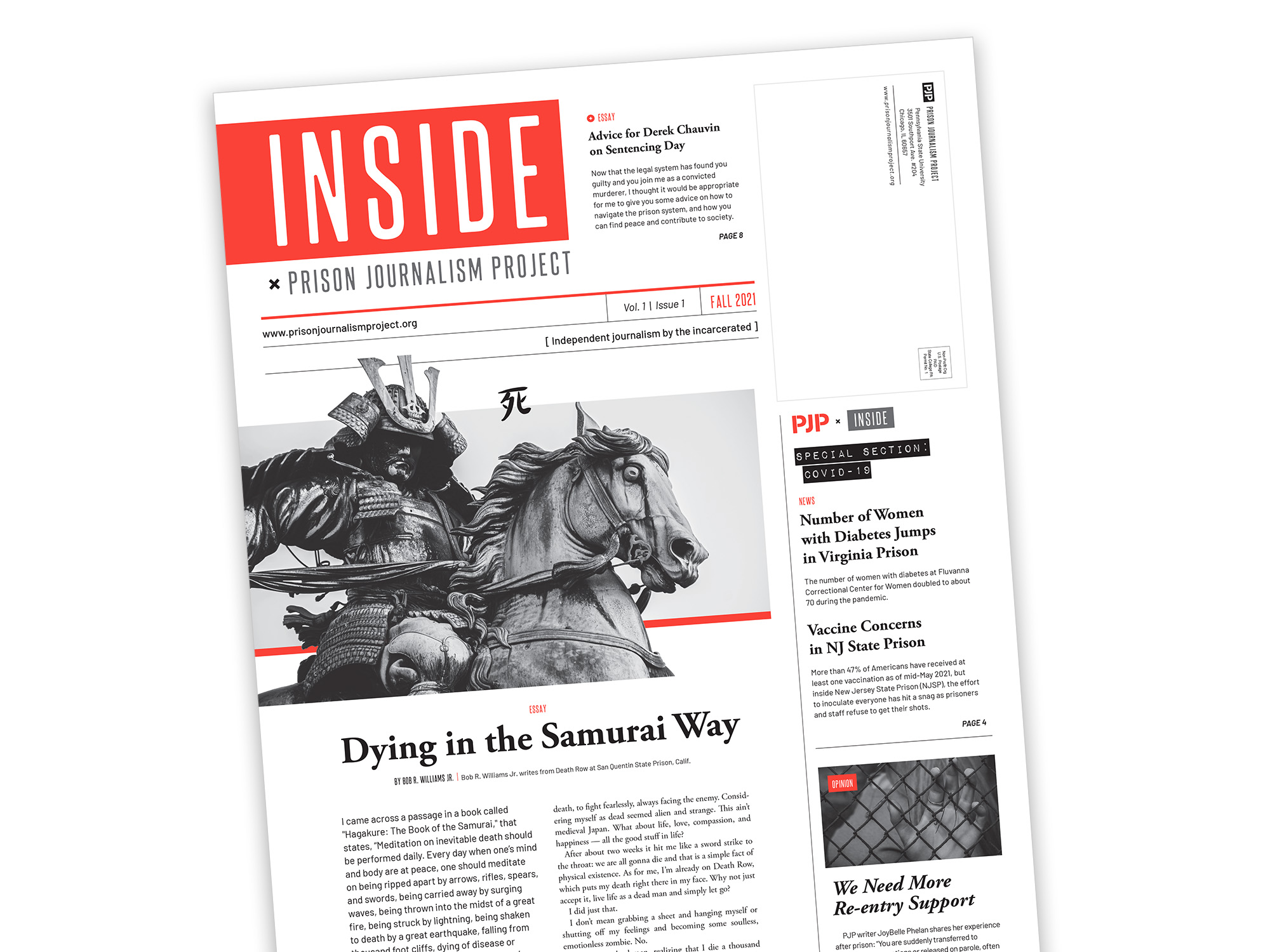 PJP Newspaper Wins Design Award — Prison Journalism Project